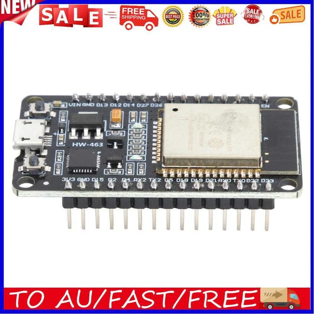 Esp 32s Esp Wroom 32 Esp32 Bluetooth Compatible Wifi Dual Core Cpu Development B Eur 14 38