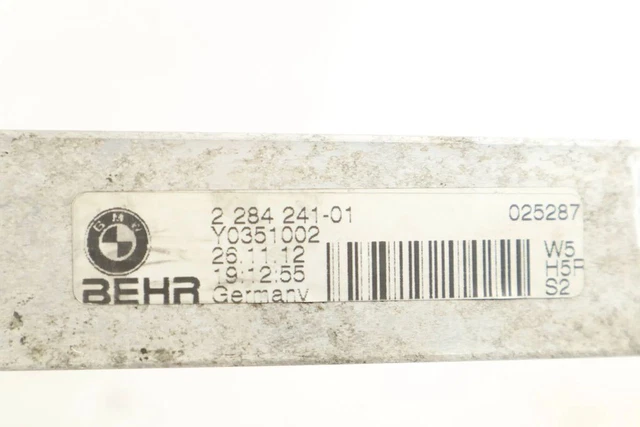 BMW F10 M5 F06 F12 F13 M6 Gearbox Transmission Oil Cooler Radiator ...