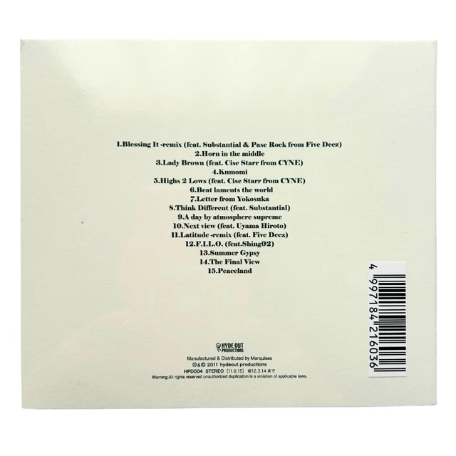 NUJABES METAPHORICAL MUSIC 1st Solo CD Digipak Japan New Sealed Hydeout ...