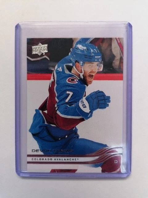 TRADING CARD NHL Saison 2025/26 UpperDeck Series1 DEVON TOEWS COLORADO ...