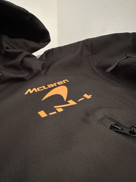 MCLAREN FORMULA 1 Team Midweight Rain Jacket, black - Medium £47.52 ...