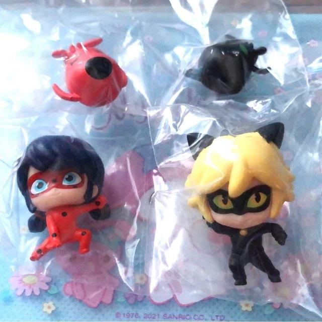 MIRACULOUS LADYBUG AND Cat Noir mini Figure Capsule Toy 3 types ...