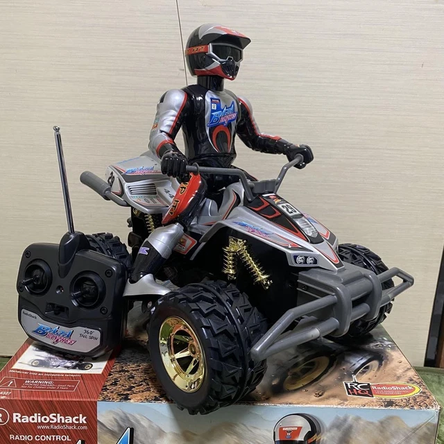 BUGGY STYLE RADIO Controlled Car with Driver Figure RadioShack Vintage ...