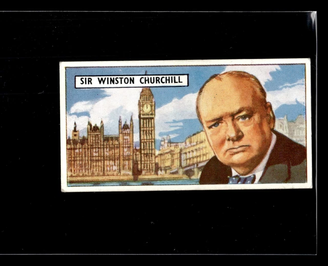 1966 LYONS MAID Famous People Sir Winston Churchill #1 HIGHER HIGH ...
