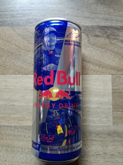 RED BULL MAX Verstappen World Champion Dose Voll Full Can Formel Eins ...