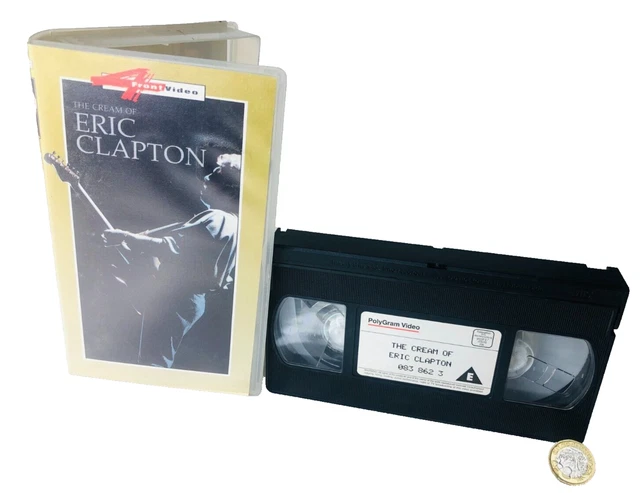 VIDEO TAPE VHS The Eric Clapton Music Vintage ncb £9.65 - PicClick UK