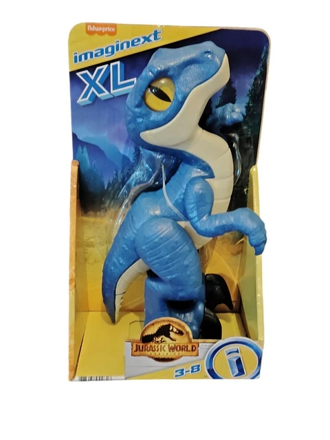 FISHER-PRICE IMAGINEXT JURASSIC World Raptor XL - Aventure Dino! EUR 8 ...