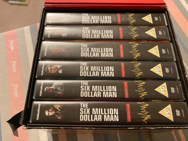 SIX MILLION DOLLER Man Complete Dvd Box Set £31.89 - PicClick UK
