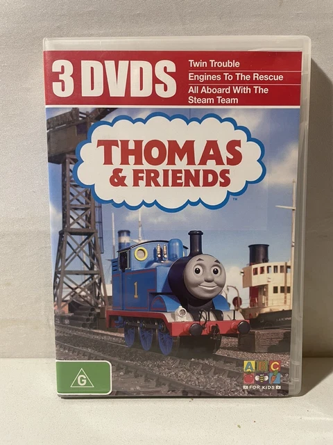 THOMAS & FRIENDS : 3 DVDs 3 Movies PAL Region 4 ABC 2007 £11.23 ...