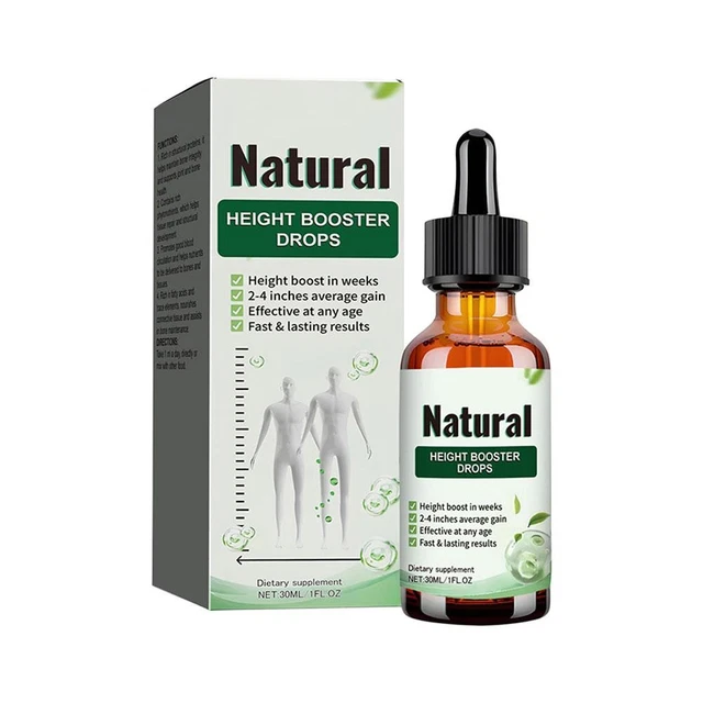 HEALTH GROWTH PROMOTING Drops Natural Height Booster Drops New Hot UK ...