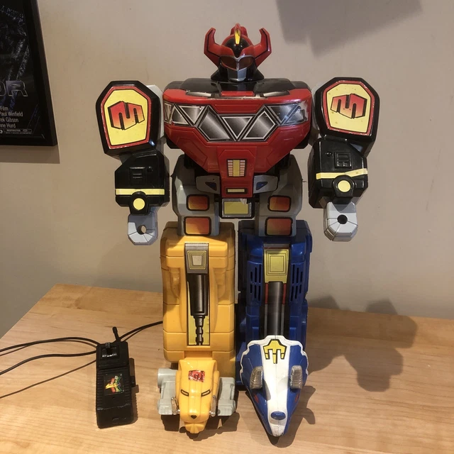 MIGHTY MORPHIN POWER Rangers Remote Controlled Megazord | 1994 Saban £ ...
