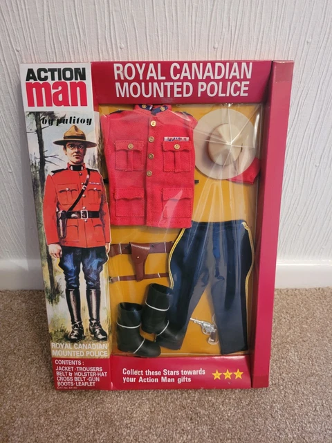 ACTION MAN 40TH Anniversary -Royal Canadian Mounted Police Outfit EUR ...