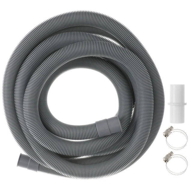 WASHING MACHINE WASTE Pipe Extension Drain Set Discharge Hose £16.49 ...