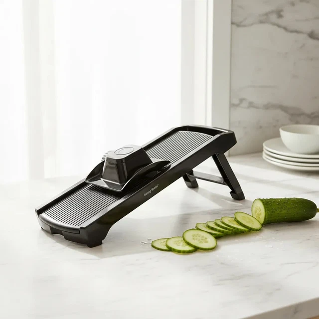 PROFESSIONAL MANDOLIN SLICER Vegetable Cutter Food Fruit Chopper Gretar ...