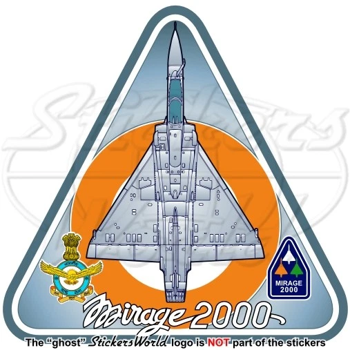 MIRAGE 2000 INDIA Dassault Aviation, Indian Air Force Aircraft, Sticker ...