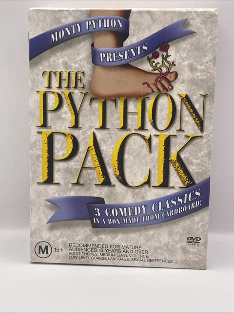 THE PYTHON PACK 3 DVD Boxset Monty Python Region 4 PAL $24.95 - PicClick AU