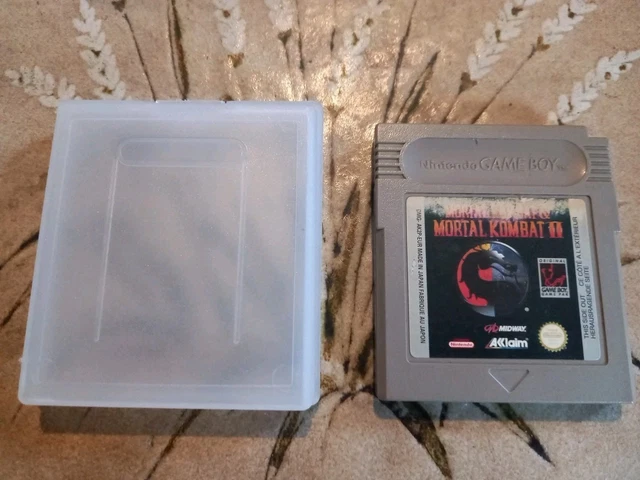 MORTAL KOMBAT & Mortal Kombat Ii Nintendo Gameboy EUR 20,00 - PicClick FR