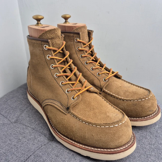 RED WING 8881 Olive Mohave Moc Toe Boots UK 9.5 US 10.5 EU 44 £177.52 ...