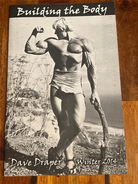 FRANK ZANE BODYBUILDING BUILDING THE BODY booklet DAVE DRAPER Winter ...