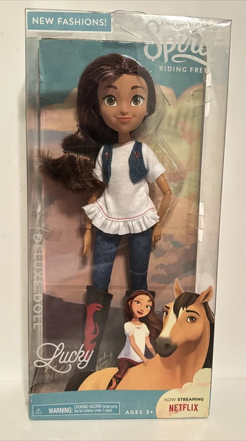 DREAMWORKS SPIRIT RIDING Free Deluxe Doll Lucky New In Box EUR 24,07 ...