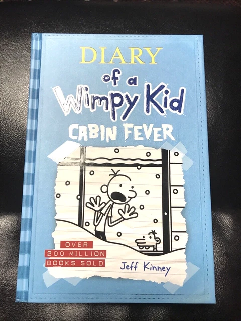 DIARY OF A Wimpy Kid #6 Cabin Fever couverture rigide Jeff Kinney EUR 9 ...