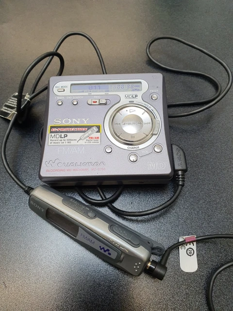 SONY MINIDISC WALKMAN MZ-G750 with FM/AM radio £89.00 - PicClick UK