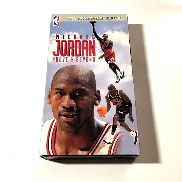MICHAEL JORDAN ABOVE & Beyond (VHS, 1996) NBA Basketball, Chicago Bulls ...