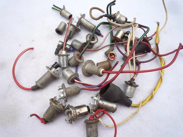 GAUGE SPEEDO BULBHOLDERS smiths morris series landrover mg classic mini ...