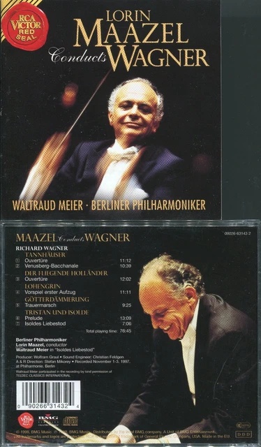 LORIN MAAZEL CONDUCTS Wagner,Waltraut Meier(Mezzosopran),Berliner ...
