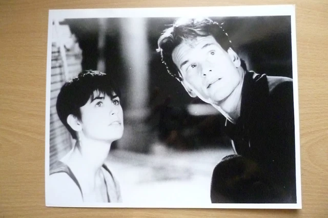 PHOTOGRAPH- PATRICK SWAYZE & DEMI MOORE in GHOST Film (apx. 10 x 8 inch ...