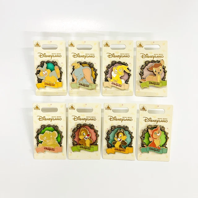 DISNEY HKDL HONG Kong Classic Series Dinah Simba Thumper Chip Dale ...