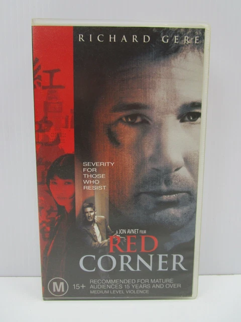 RED CORNER, RICHARD Gere, VHS Tape, Vintage Video, Movie M15+ $26.45 - PicClick AU