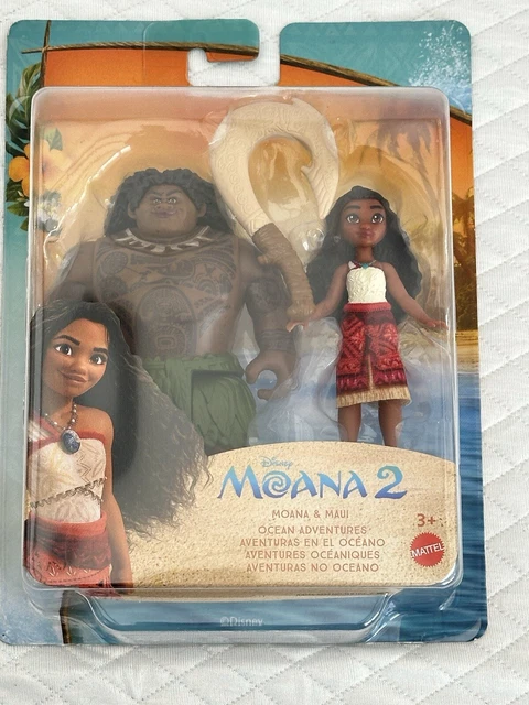 MOANA 2 DOLL / Figure Set, Moana and Maui, BNIB (Brand new and sealed ...