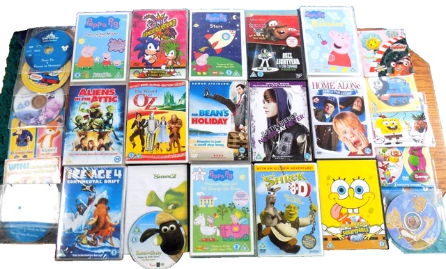 29 X CHILDREN'S DVD Bundle Family Kids Job Lot All Used & Playing Well ...