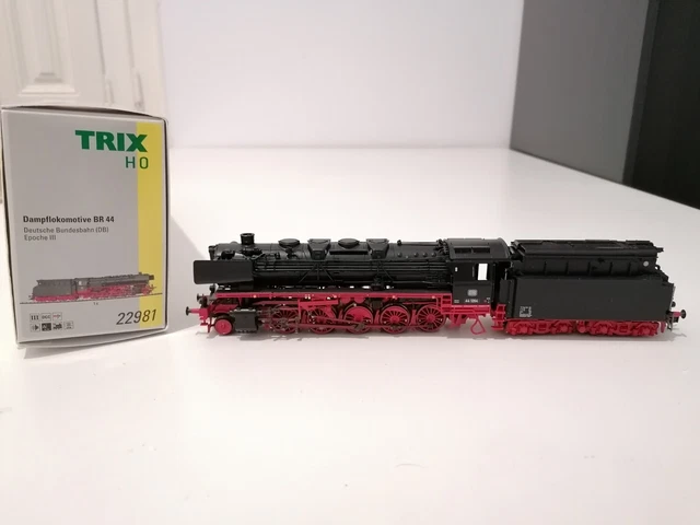 TRIX H0 22981 Locomotora de Vapor BR 44 1264 DB Sonido Fumígeno New OVP ...