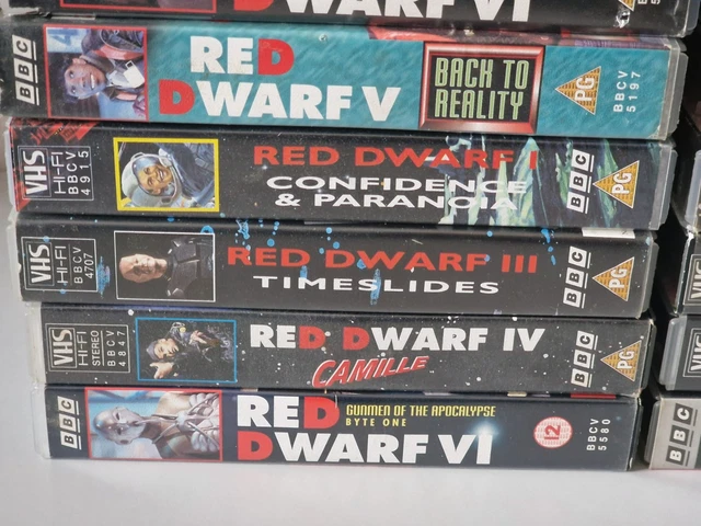 RED DWARF BUNDLE BBC VHS 13 Tapes Joblot 1990s £22.95 - PicClick UK
