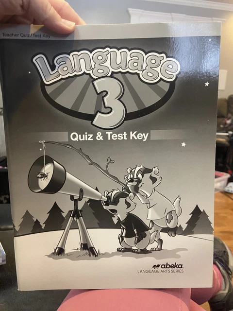 ABEKA LANGUAGE 3 Teacher Quiz and Test Key Fifth Edition £11.83 ...