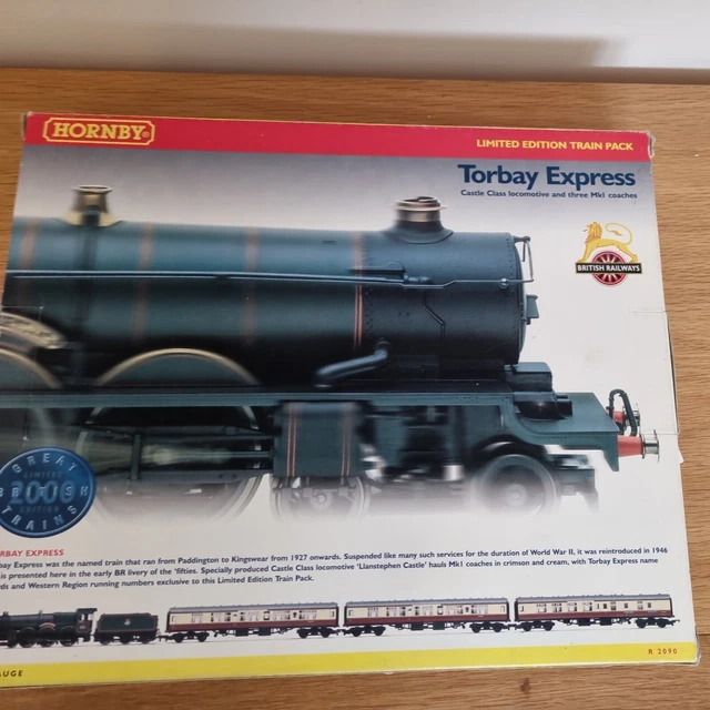 HORNBY R2090 OO Gauge Torbay Express Ltd Ed. Llanstephan Castle #500 Of ...