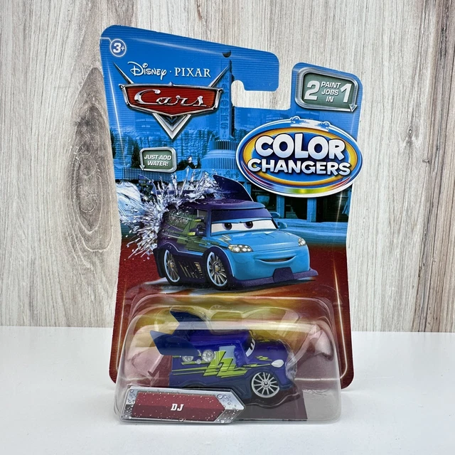DISNEY PIXAR CARS Rare Color Changers The Original Tuner DJ NEW SEALED ...