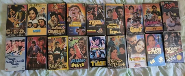 BOLLYWOOD VHS. BOLLYWOOD VHS Tapes. Hindi VHS. £15 each. £16.32 ...