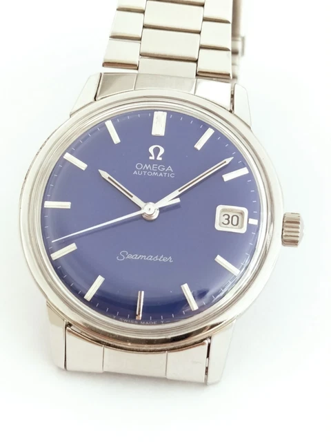 VINTAGE OMEGA SEAMASTER ref. 166.037 SP gents watch, s. steel 100%. EUR ...