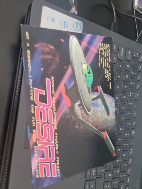 DESIRE 2000AD RAVE Flyer A5 11/5/1996. The Island, Ilford. (Jungle ...