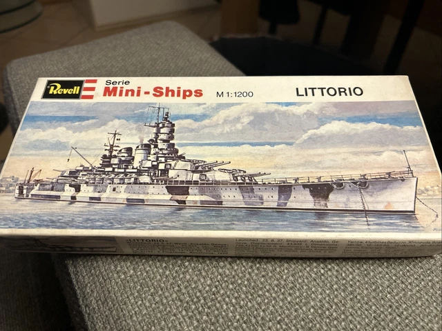 CORAZZATA LITTORIO REVELL Mini Ships Vintage 1/1200 EUR 9,00 - PicClick IT