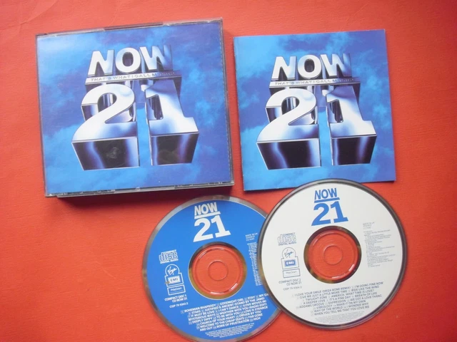 NOW THAT'S WHAT I Call Music 21 2CD Now 21 Fat Box Big Box Good ...