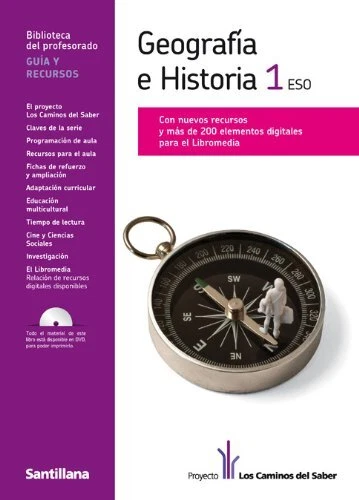 GUÍA GEOGRAFÍA E Historia 1 Eso los Caminos Del Saber Santillana EUR 12,99 - PicClick FR
