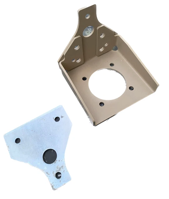 US ARMY HMMWV Humvee Antenna Angle V2A Heavy Duty Antenna Base Mount £ ...