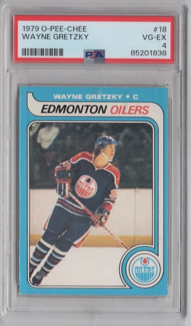 1979-80 O-PEE-CHEE ROOKIE PSA 4 Wayne Gretzky Rookie #18 Edmonton Oilers $1,795.00 - PicClick CA
