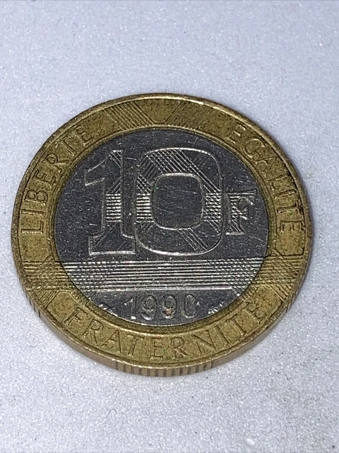 1990 LIBERTE EGALITE Fraternite 10f Umlaufmünze EUR 1,15 - PicClick DE