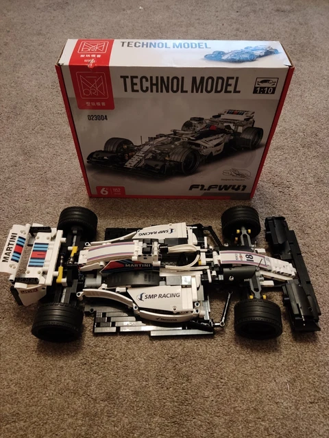 TECHNICAL MODEL F1 Building Blocks Brick Race car, 1152 pieces ...