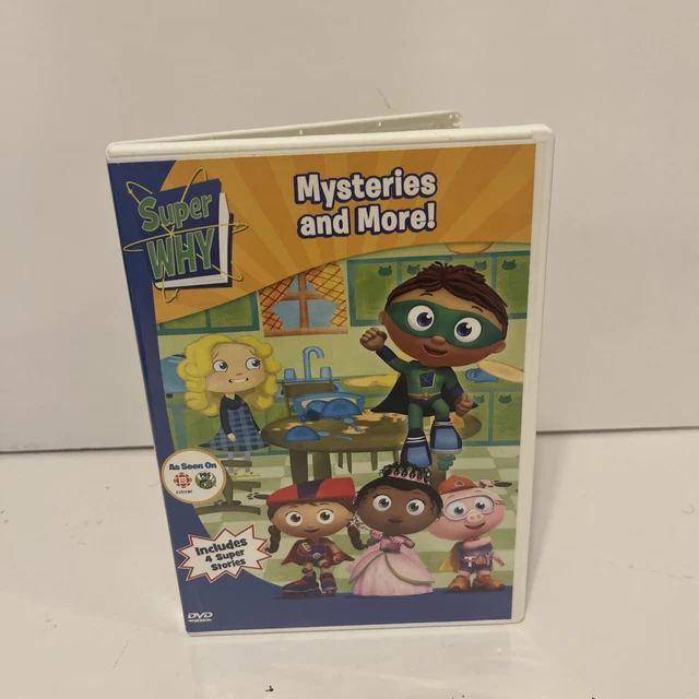 SUPER WHY! MYSTERIES And More! Kidscbc Pbs Kids DVD Rare OOP Kids Show ...